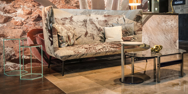 Diesel Living stand at Downtown Design 2018